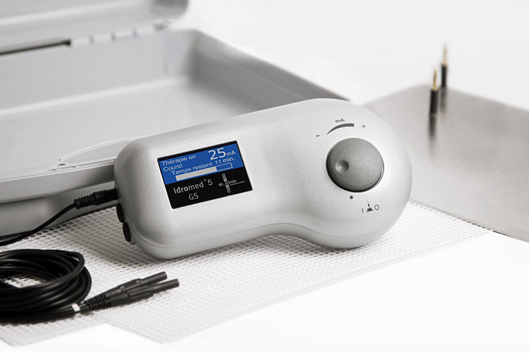 Appareil Ionophorèse sans piles pour traiter la transpiration excessive